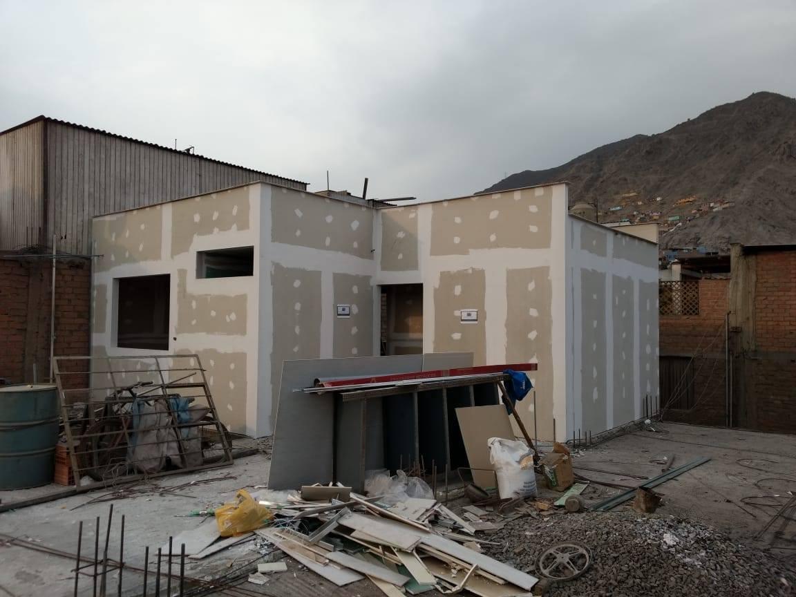 Paredes exteriores con fibrocemento - Drywall Hogar Especialistas